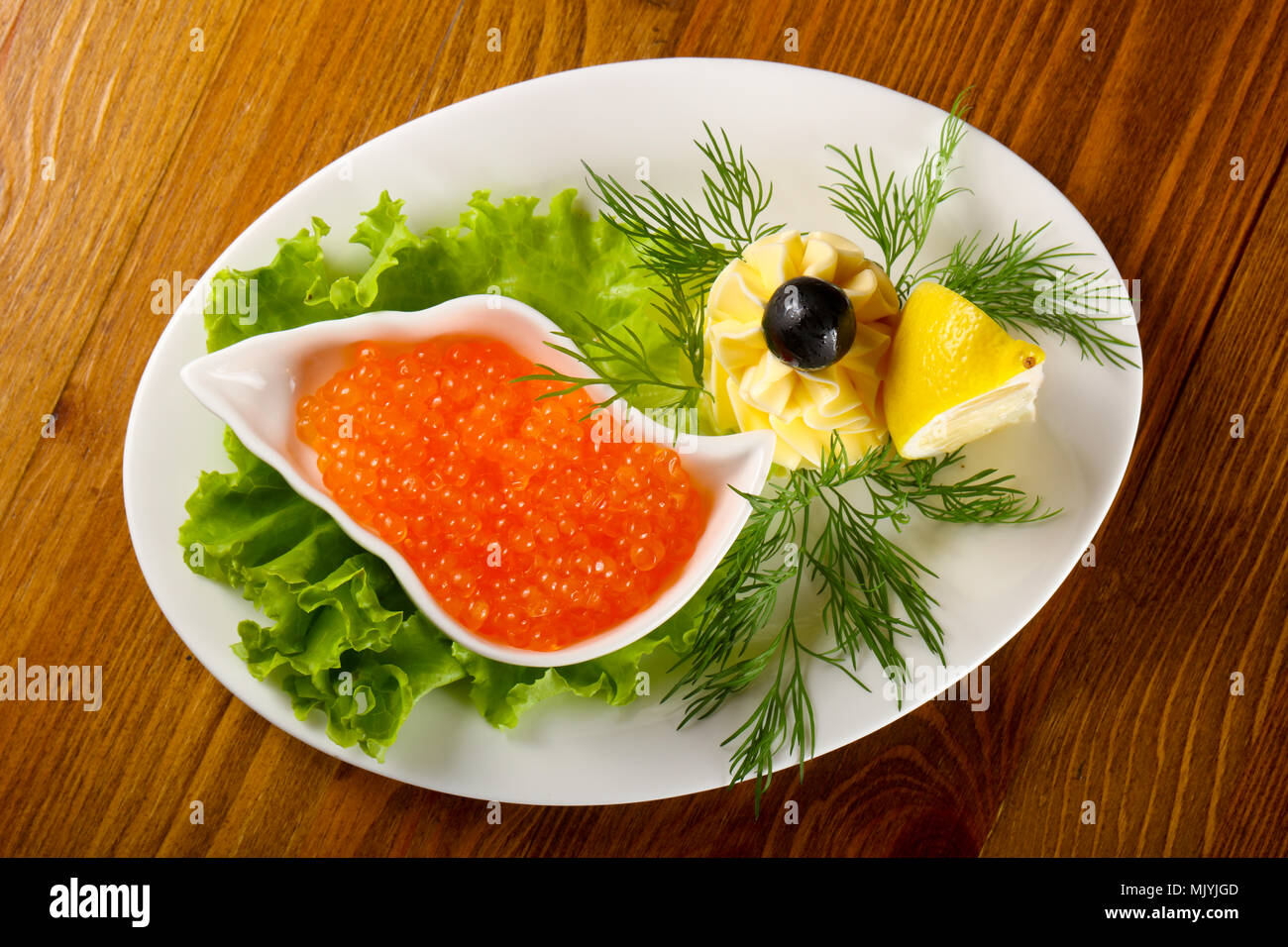 Red trout caviar Stock Photo - Alamy
