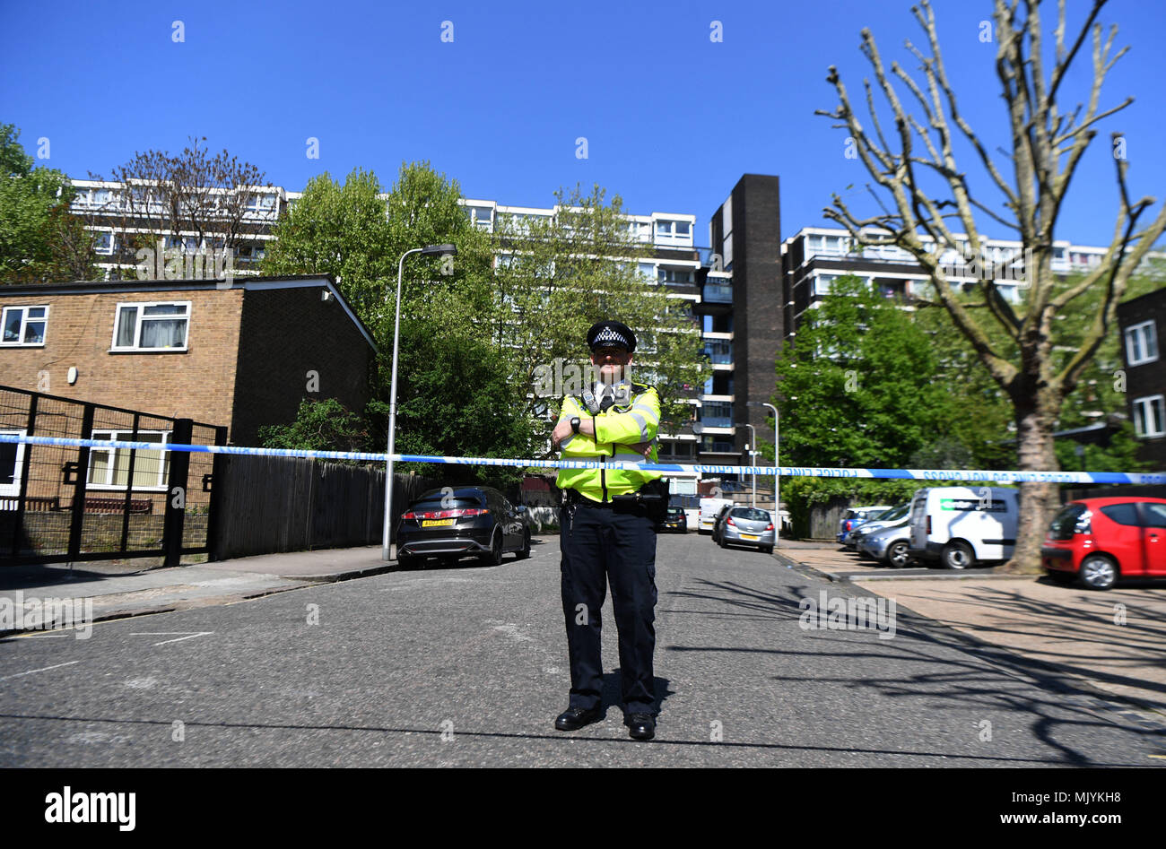17 year old rhyhiem ainsworth barton shot dead hi-res stock photography ...