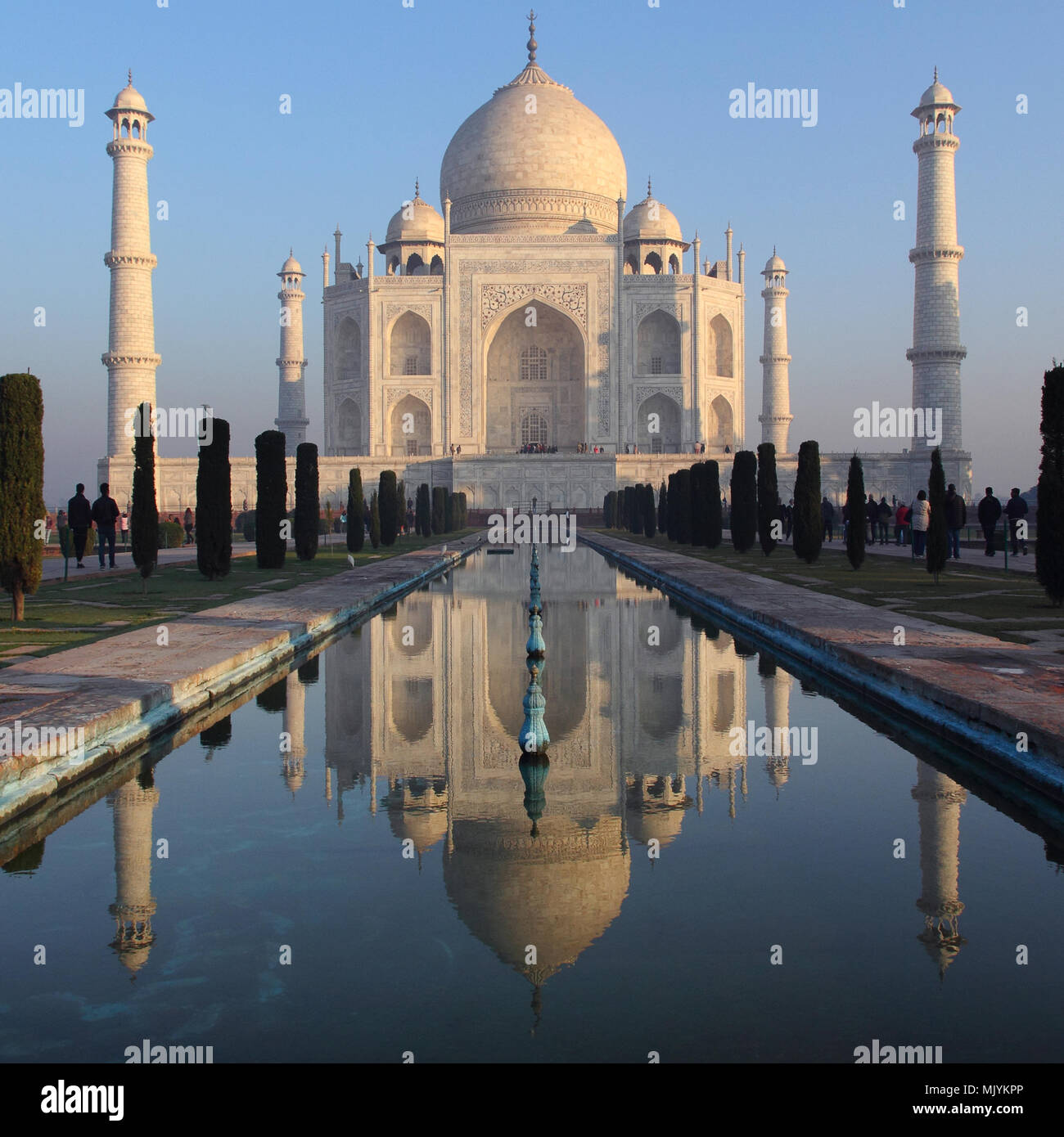 Famous Taj Mahal in Agra, India Stock Photo - Alamy