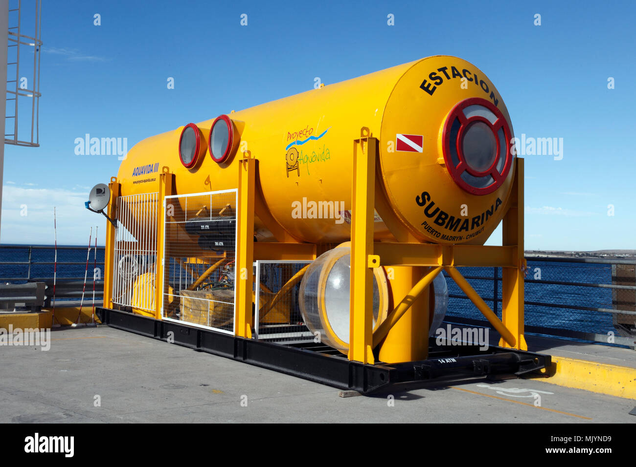 Aquavida III submersible Stock Photo - Alamy