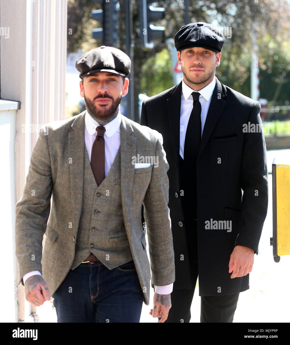 The cast of 'TOWIE' filming a 1920's themed event at the George Tavern ...