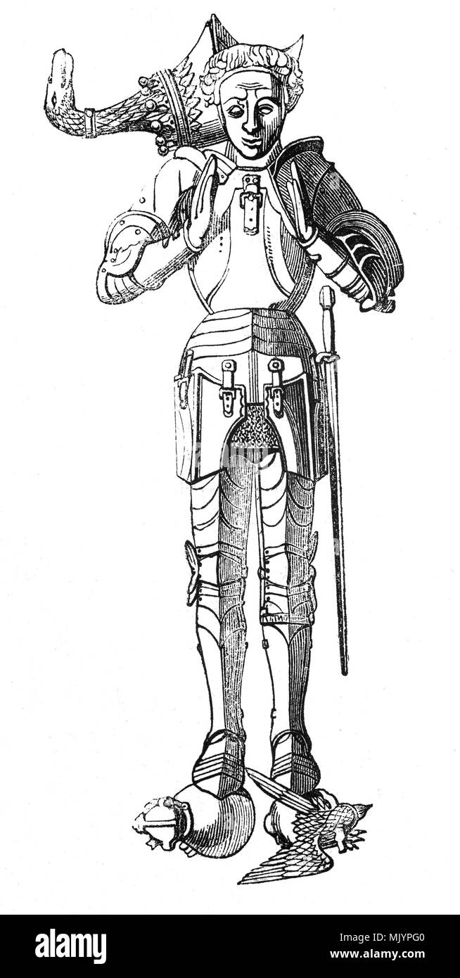 Richard beauchamp effigy beauchamp chapel hi-res stock photography and ...