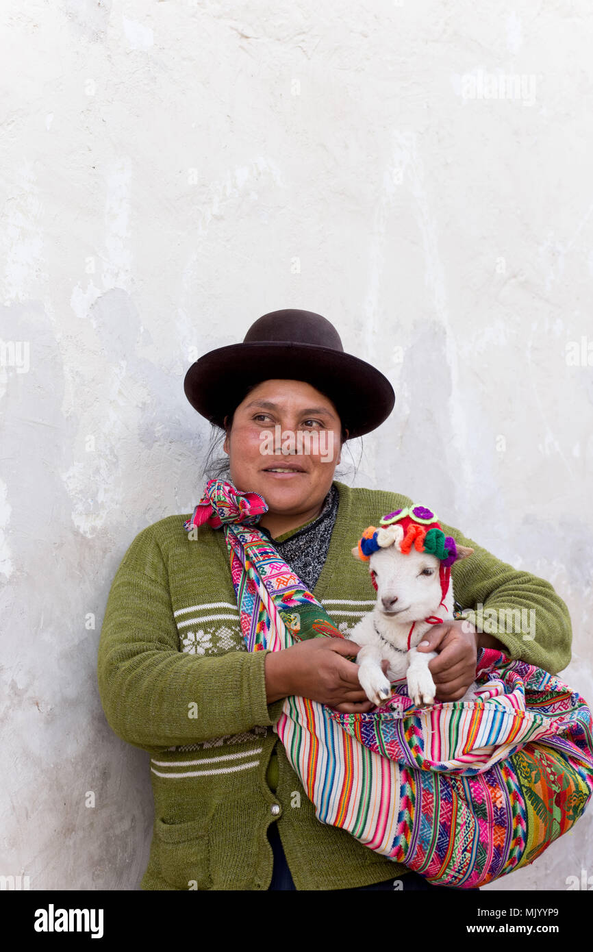 Images of Peru and its peoples. Portrait and Landscape Stock Photo - Alamy