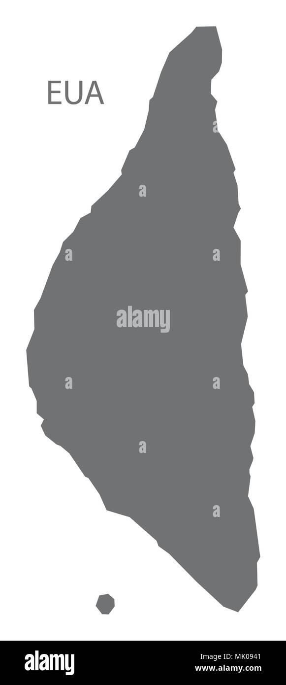 Eua map of Tonga grey illustration shape Stock Vector Image & Art - Alamy
