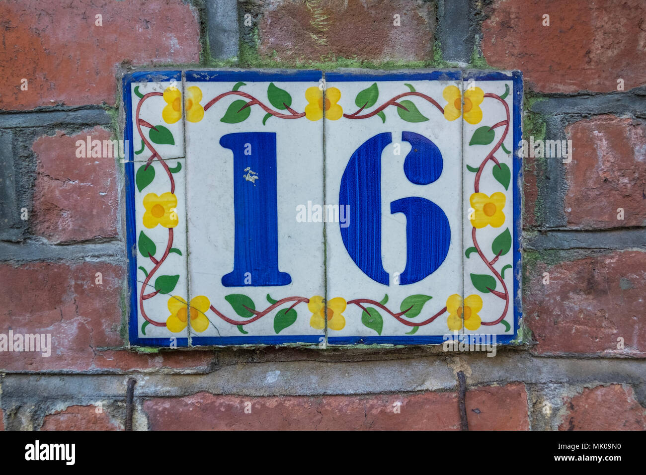 Ceramic House Numbers High Resolution Stock Photography and Images - Alamy