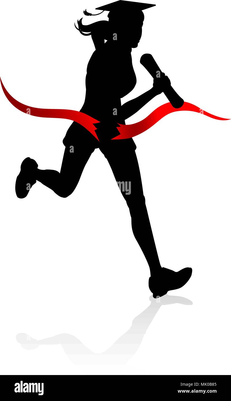 University graduate cap diploma Stock Vector Images - Alamy