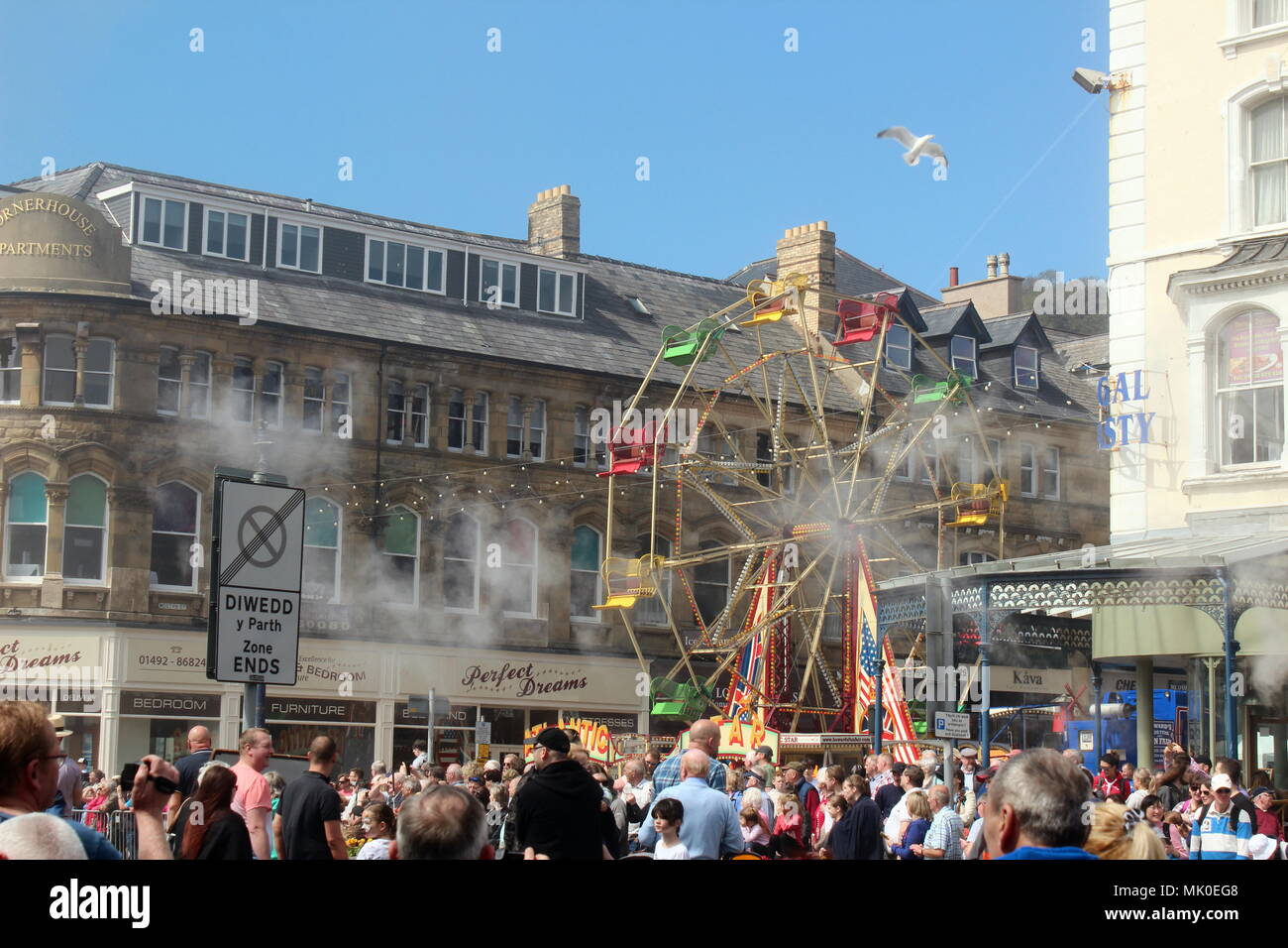 Llandudno Victorian Extravaganza Festival in Llandudno Wales Stock ...