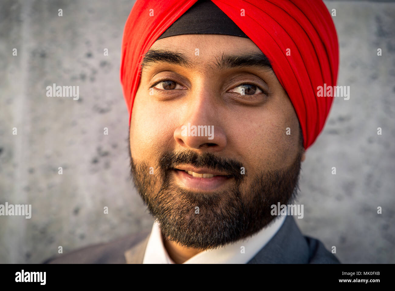 Handsome punjabi man hi-res stock photography and images - Alamy