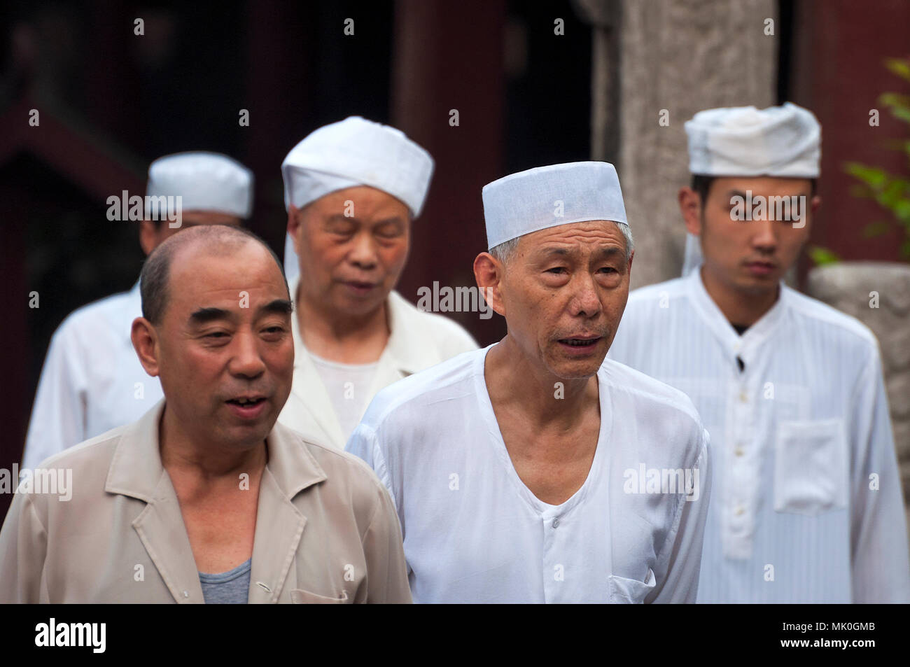 Muslim islam china chinese man hui hui people hi-res stock photography ...