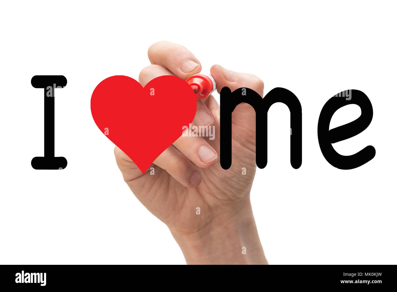 Self confidence drawing hi-res stock photography and images - Alamy