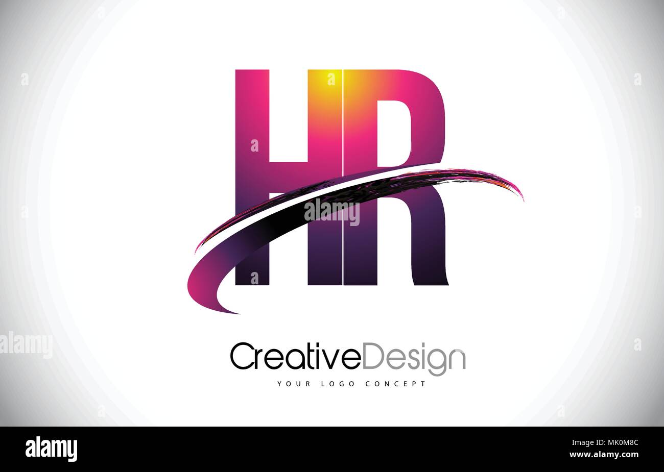 Hr logo vector vectors hi-res stock photography and images - Alamy