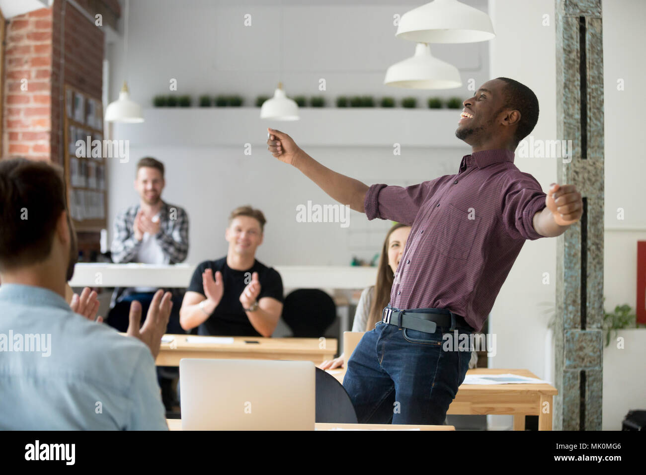 African american dance company hi-res stock photography and images - Alamy