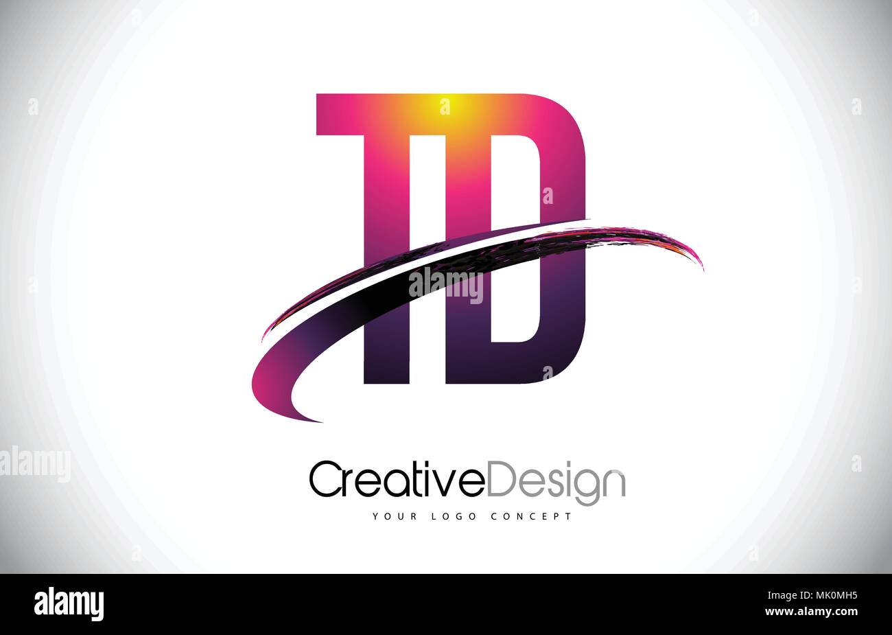 Td letters hi-res stock photography and images - Alamy