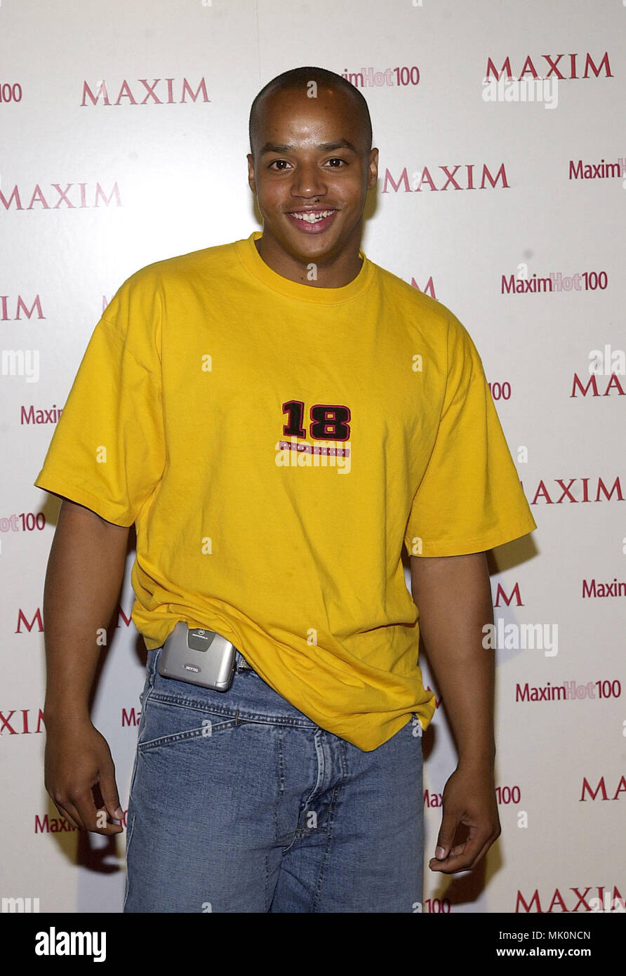 Donald Faison arriving at the party organize by The Magazine Maxim ...
