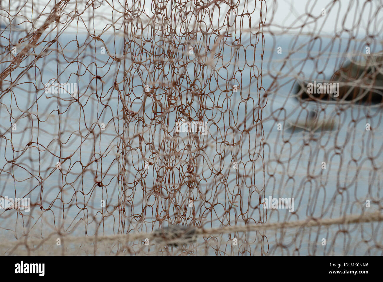 Fishermans fisherman rope net netting hi-res stock photography and ...