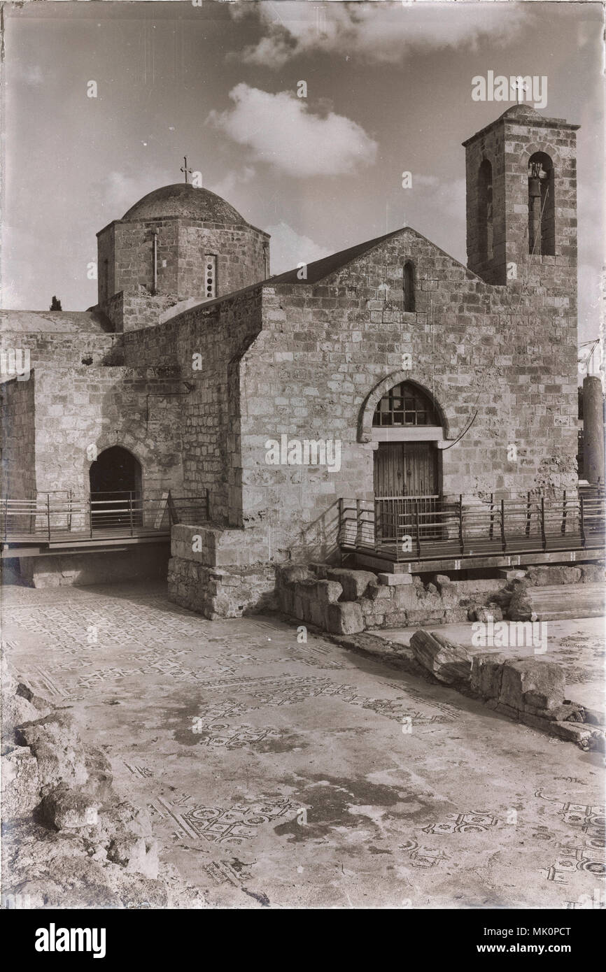 in cyprus the old church and the historical heritage of history Stock ...