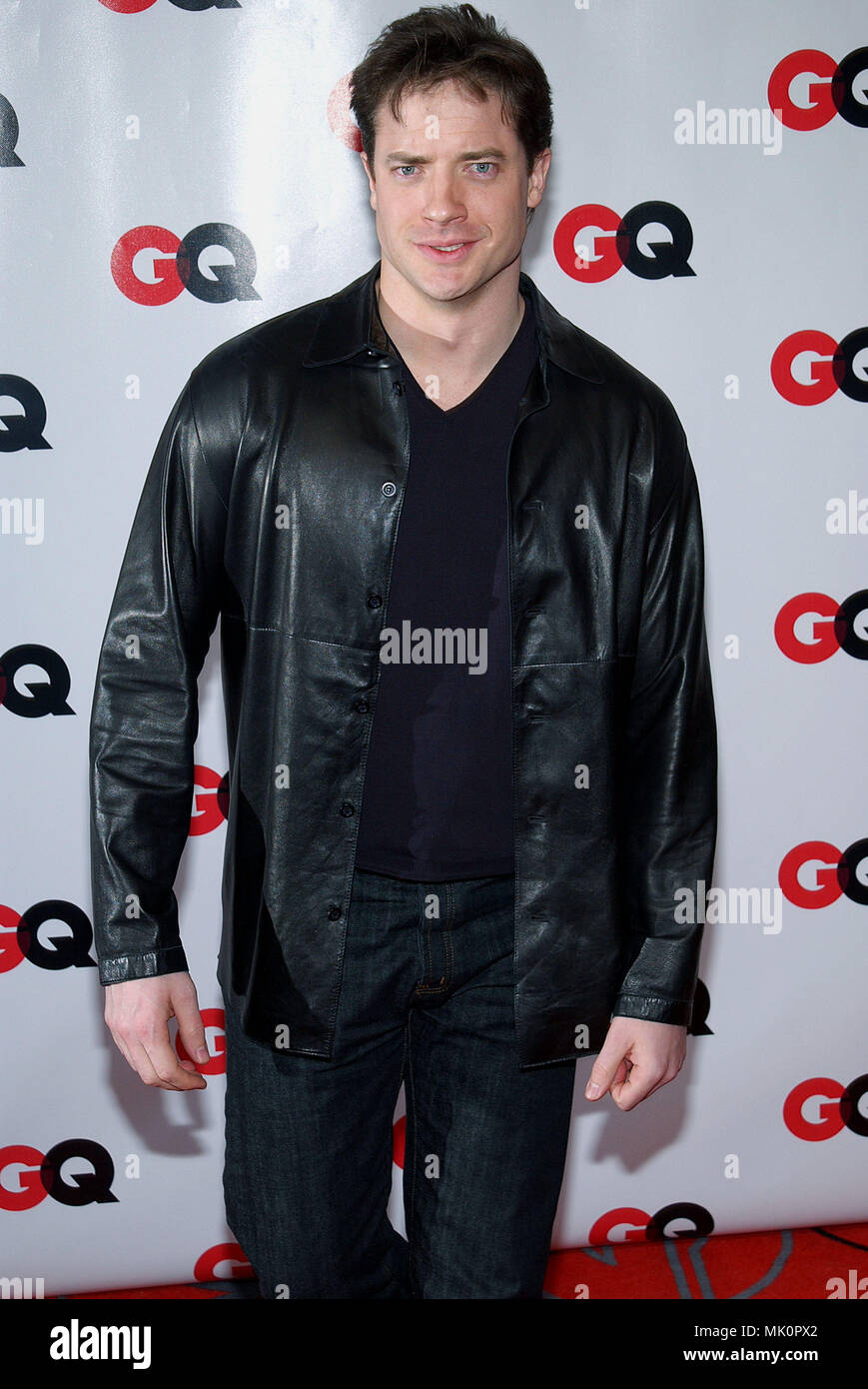 Brandon Fraser arriving at the " GQ 4th HOLLYWOOD ISSUE " at the White ...
