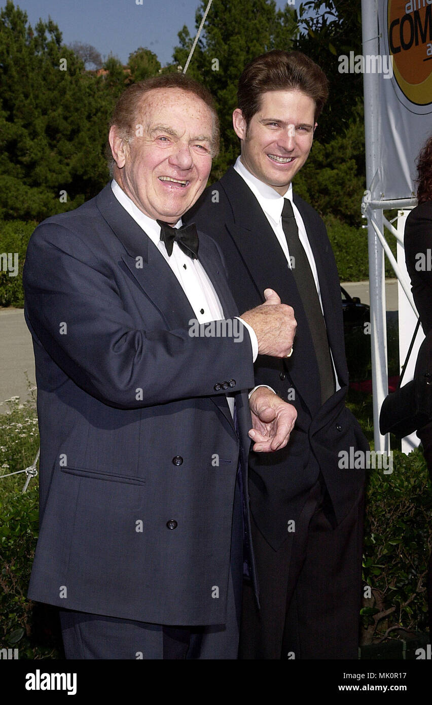 Jack Carter and son Michael arriving at The 15th Annual American Comedy ...
