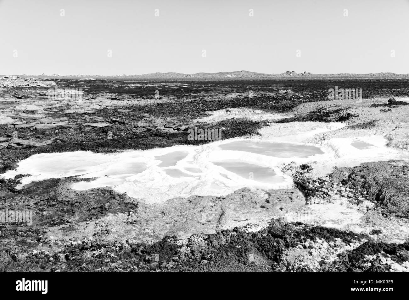 Hydrothermal explosion Black and White Stock Photos & Images - Alamy