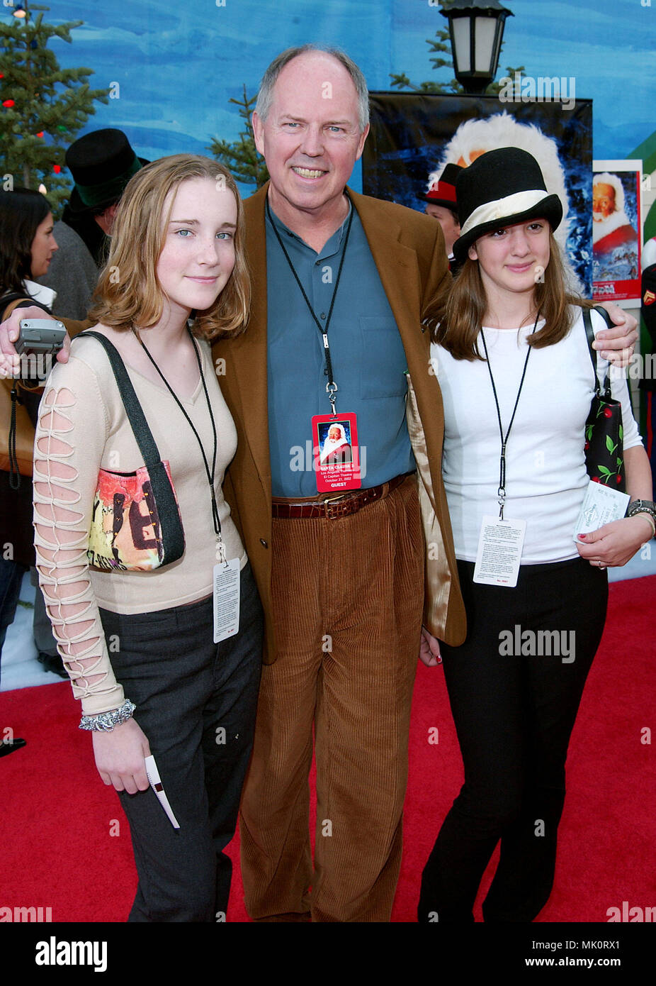 George S. Clinton and daughters Jessica and Mauricia arriving at the ...