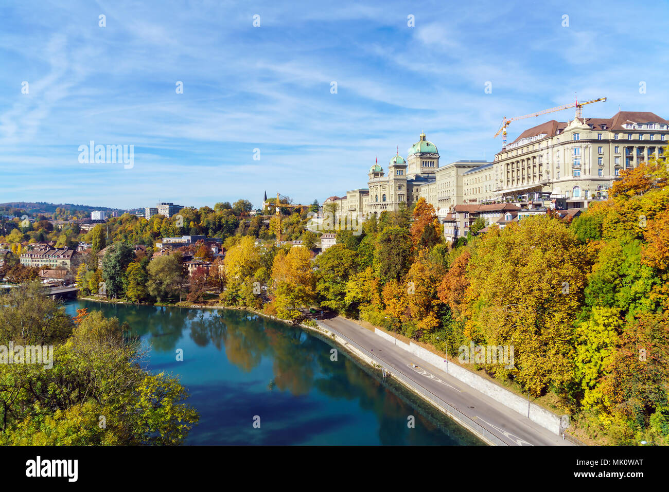 The Federal Palace (1902), Parliament Building housing the Swiss ...
