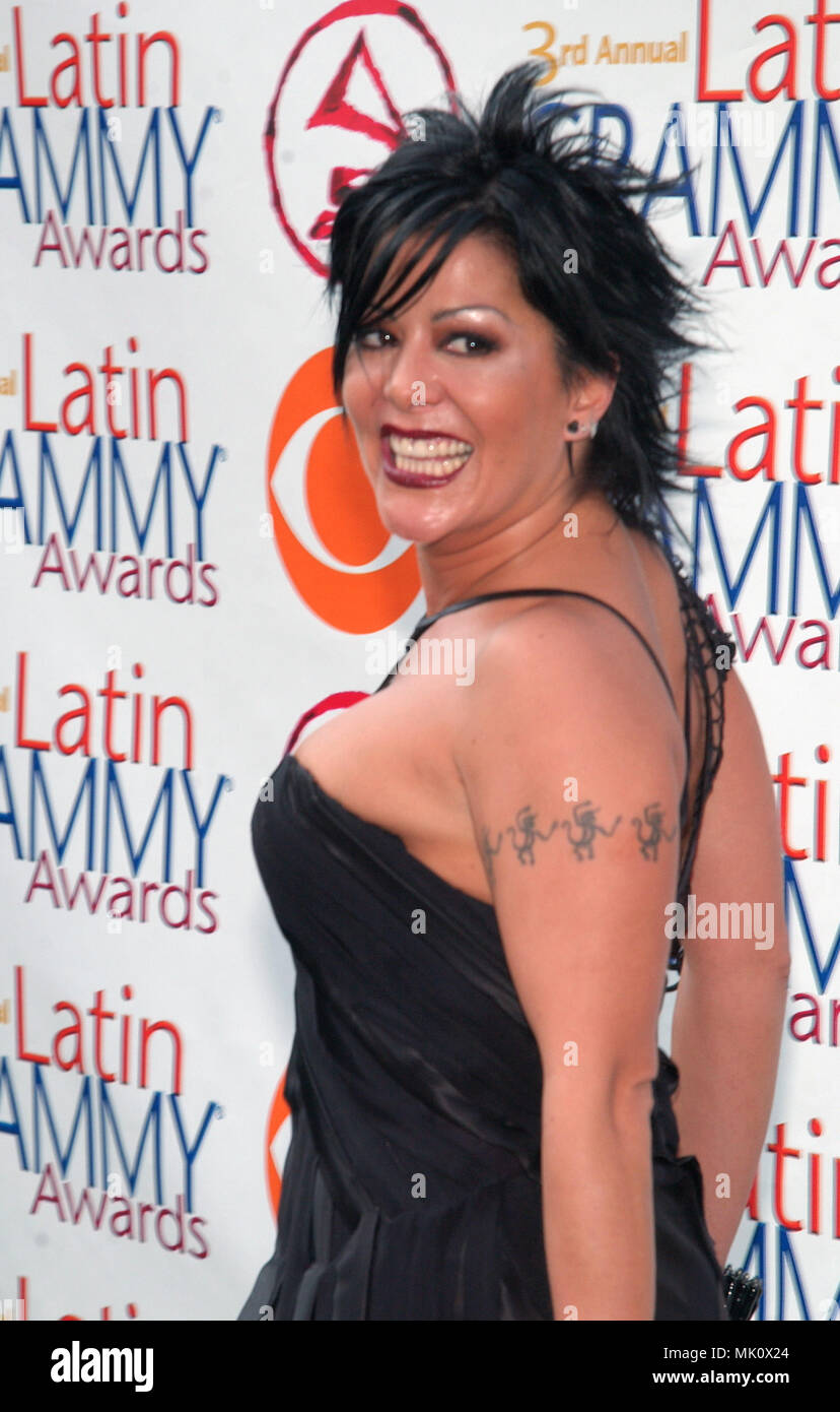 Alejandra Guzman arrives at the 3rd Annual Latin Grammy Awards at the ...