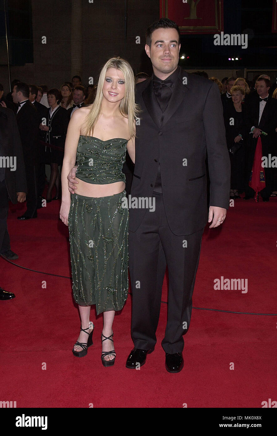 Feb 12, 2001;Las Vegas, CA, USA; ESPY Awards Tara Reid & Carson Daly ...