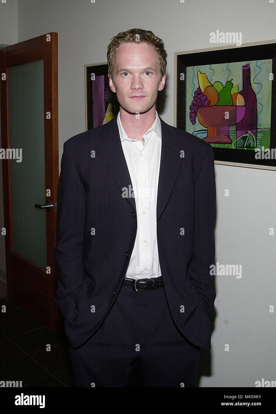 Neil Patrick Harris arriving at The Annual Angel Awards 2001, which ...