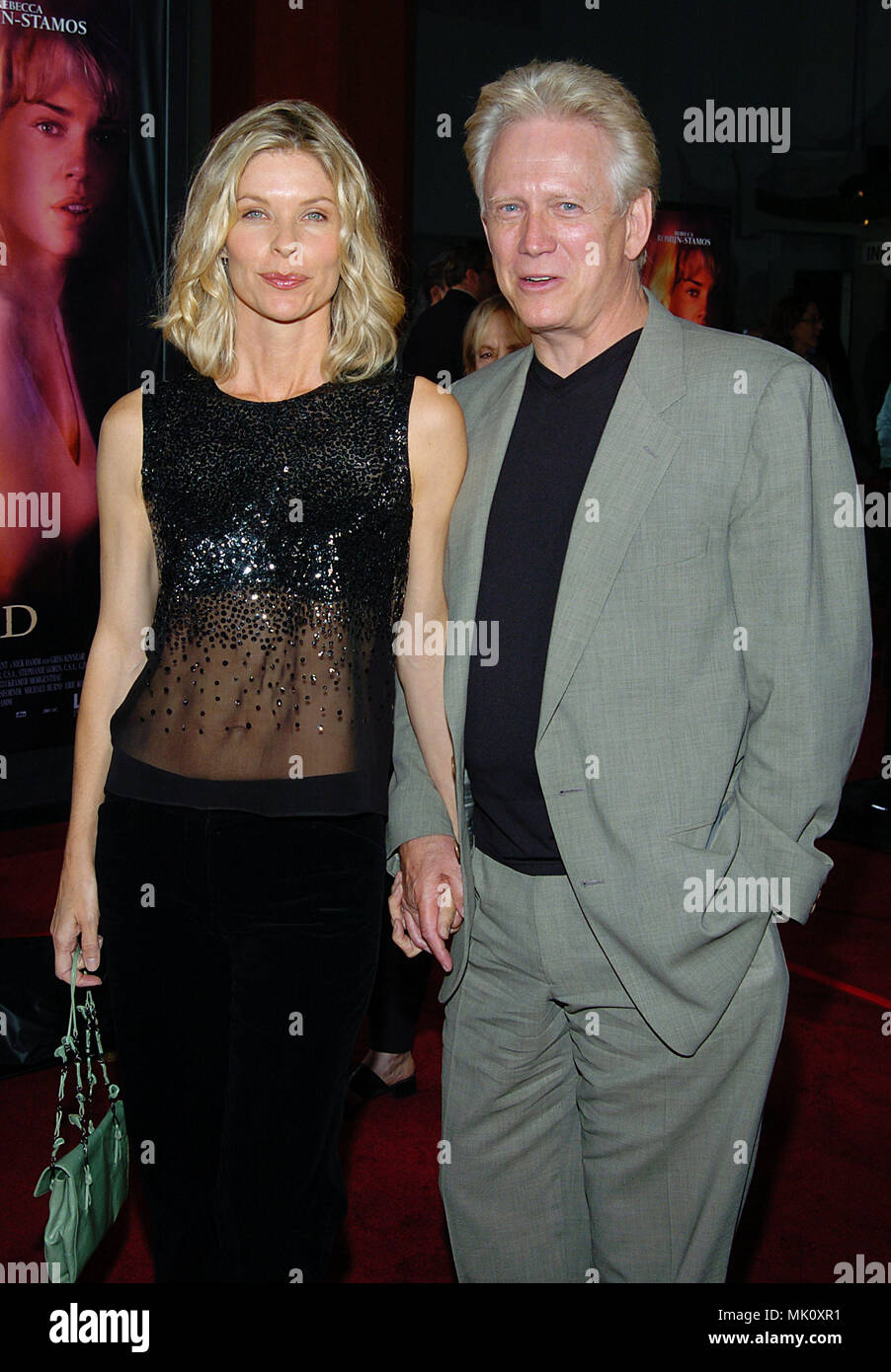 Bruce Davison and Friend arriving at the Godsend Premiere at the ...