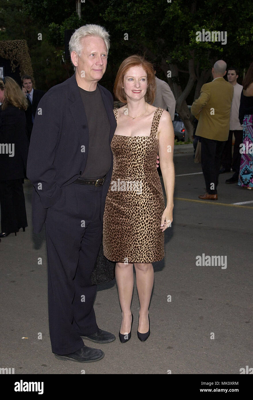Bruce Davison arriving with wife Lisa Pelikan at the premiere of Band ...