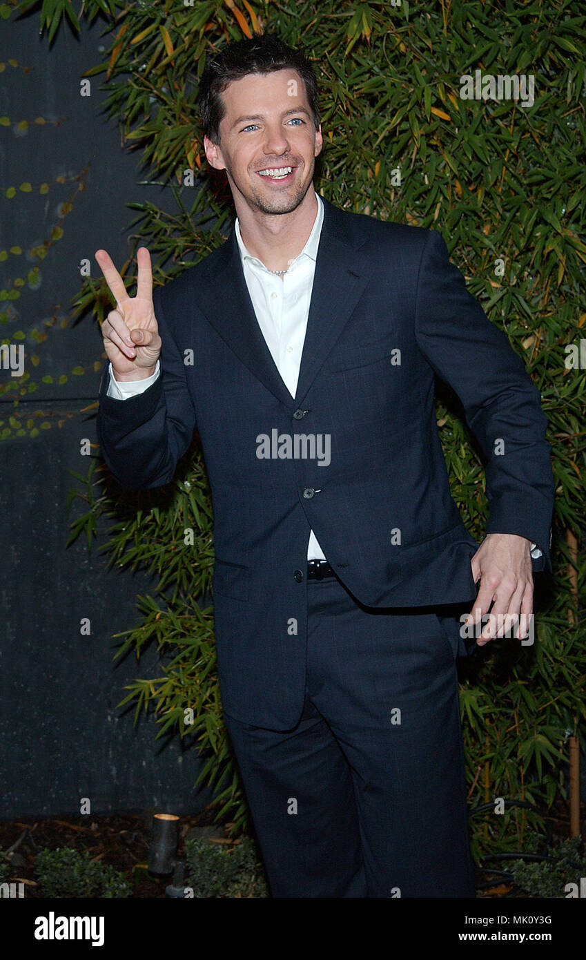 Sean Hayes arriving at the "Will & Grace" 100th Episode Celebration at ...