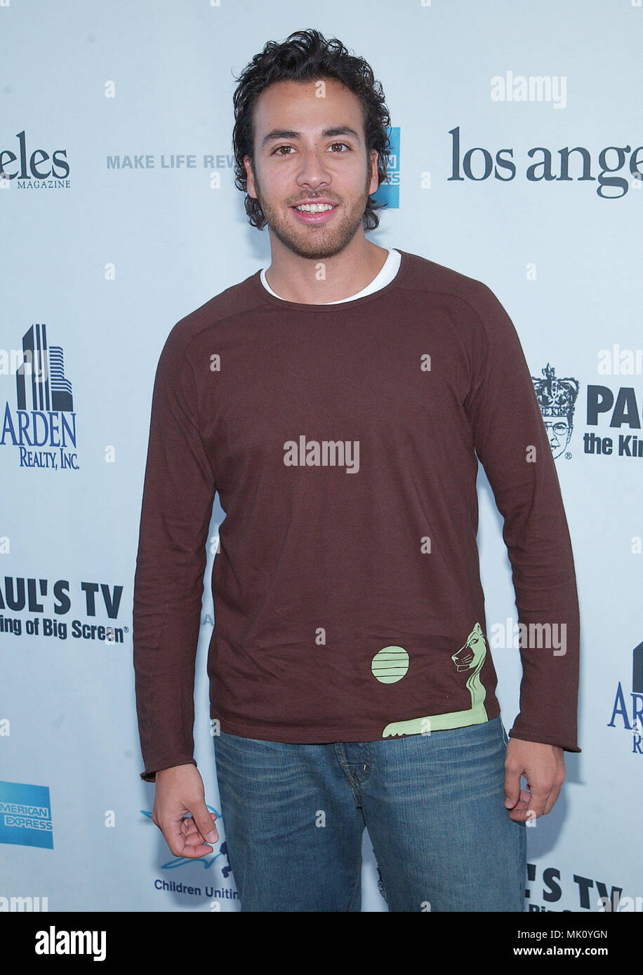 Howie dorough backstreet boys arriving hi-res stock photography and ...