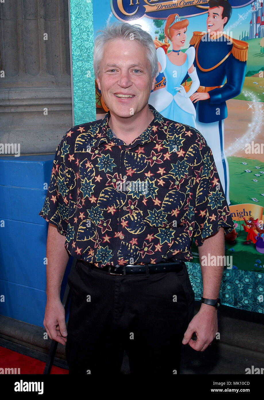 John Kafka , the director, posing at the premiere of Cinderella II at ...