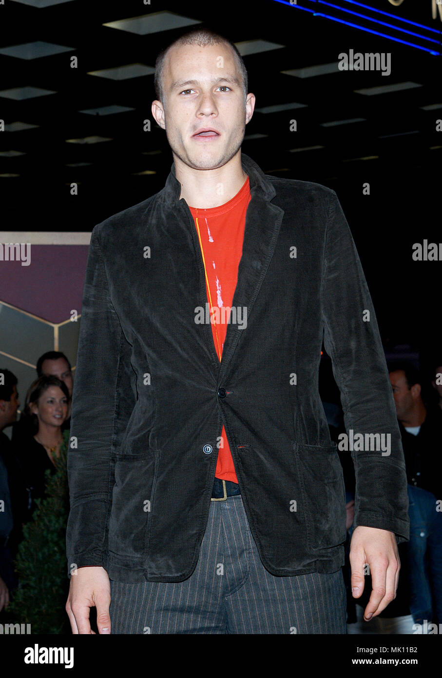 Ledger heat event in hollywood life california hi-res stock photography ...