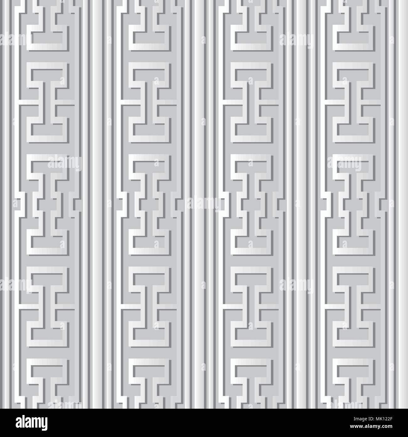 3D white paper art Polygon Cross Tracery Frame Line, Vector stylish ...