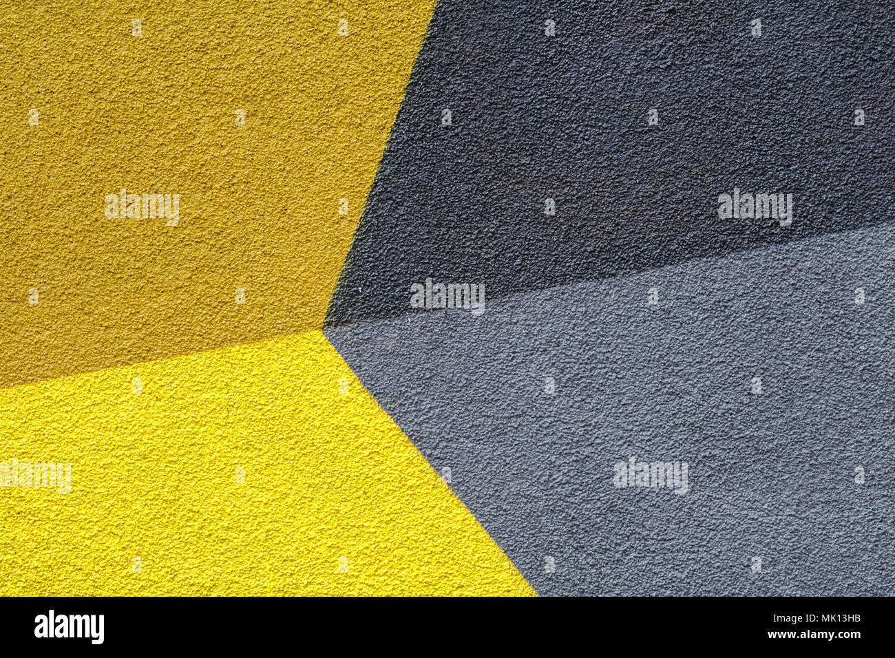 Abstract colorful composition on a wall Stock Photo - Alamy