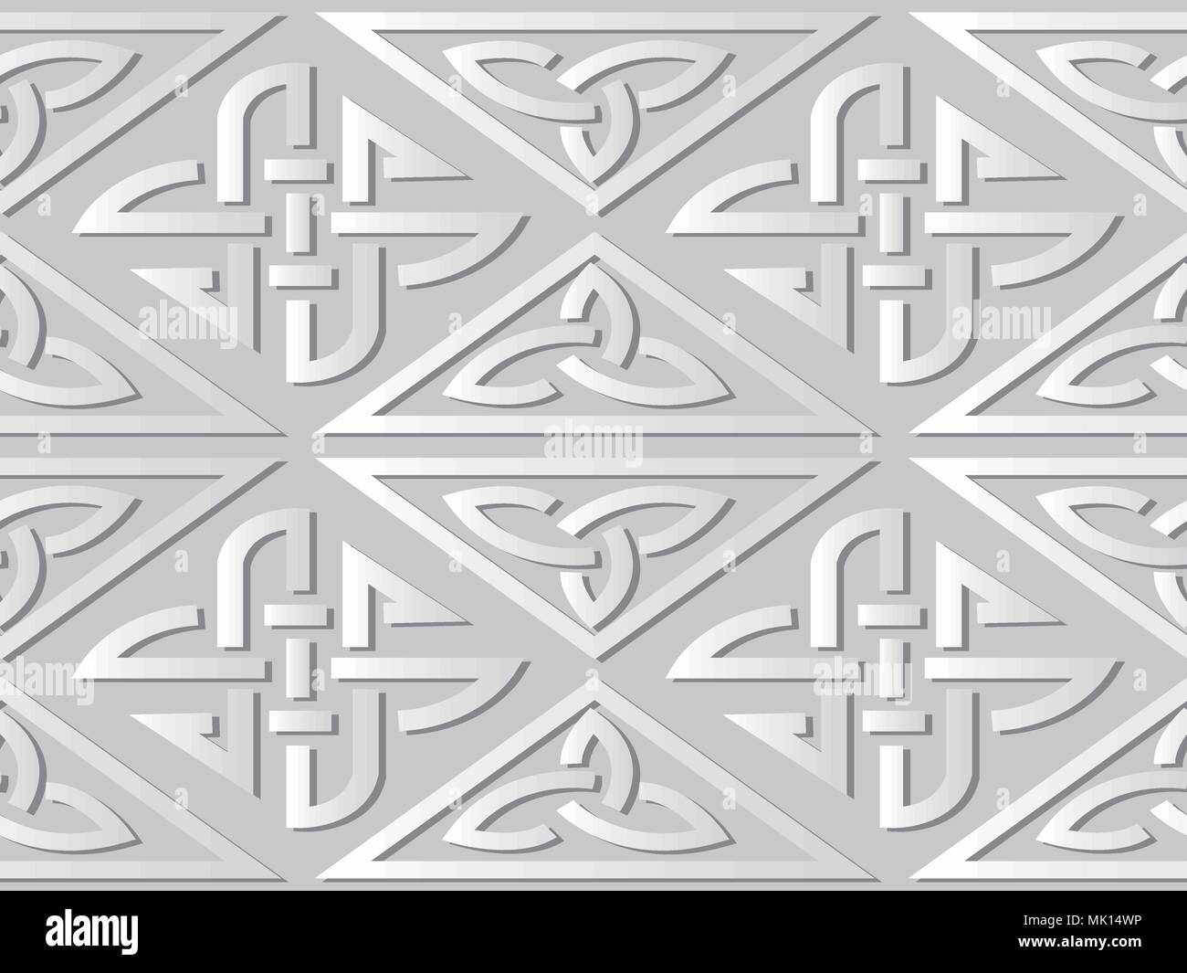 3D white paper art Triangle Check Cross Frame Chain, Vector stylish ...