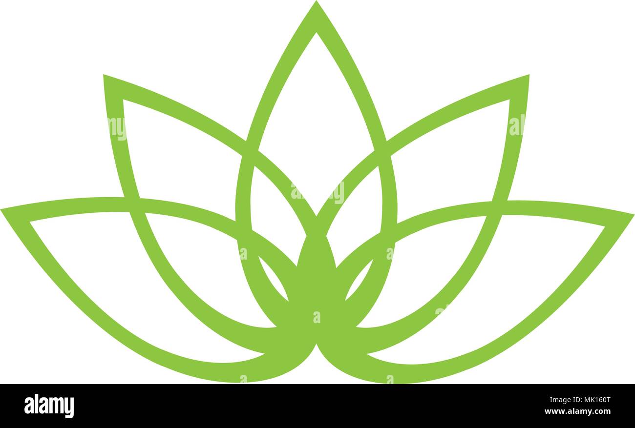 Outline of a lotus flower Stock Vector Image & Art - Alamy