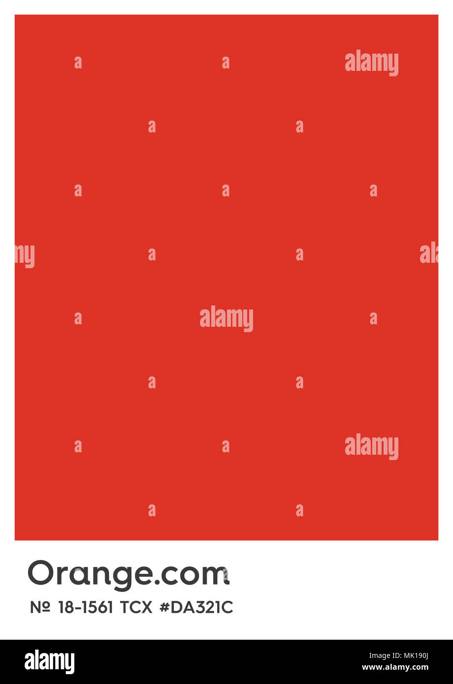 Orange colour palette hi-res stock photography and images - Alamy
