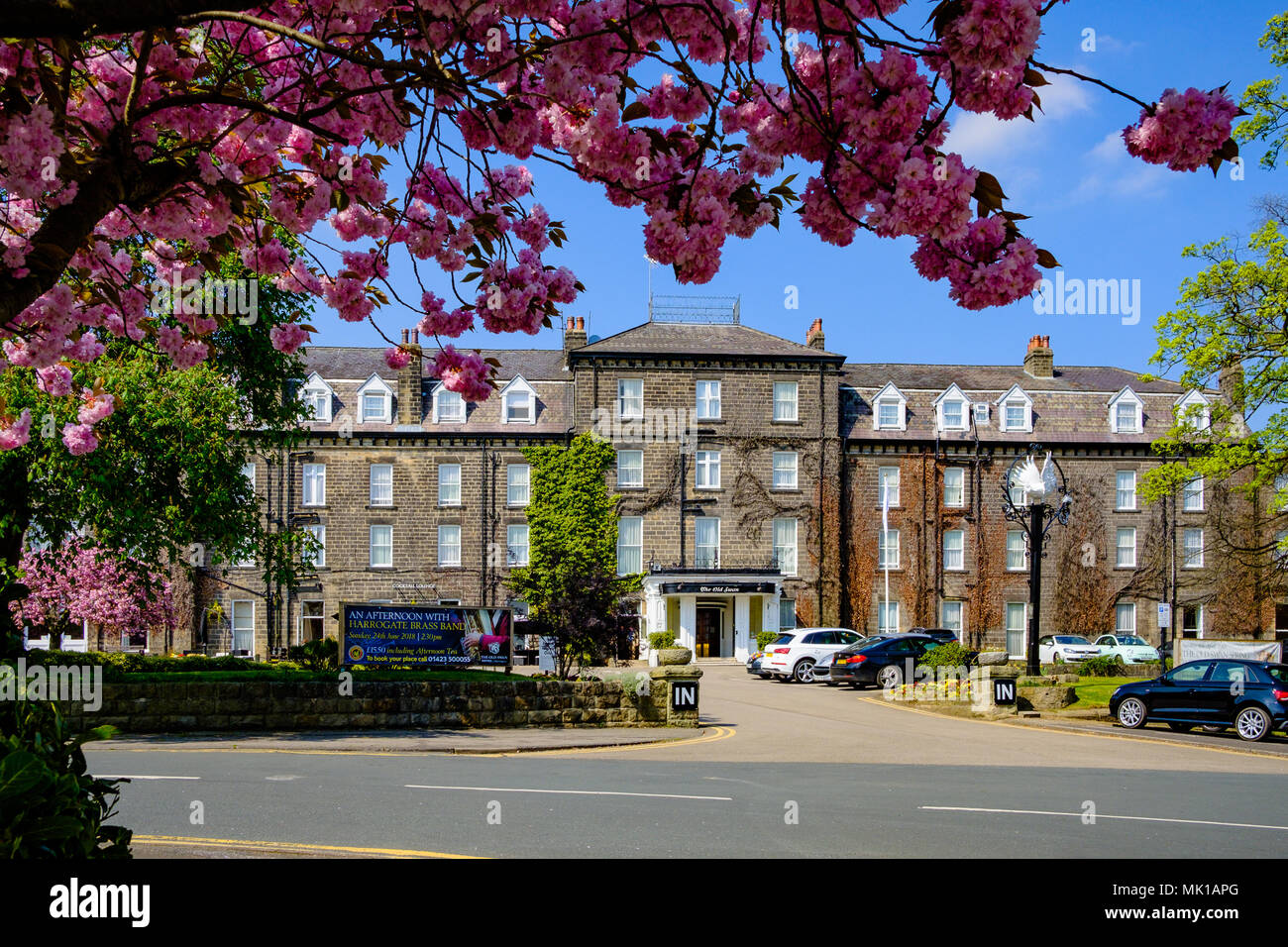 The Swan Hotel, Harrogate, North Yorkshire, United Kingdom Stock Photo ...