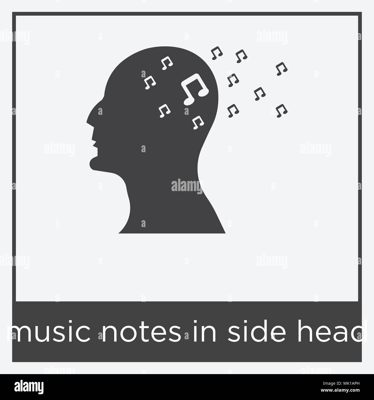 Music Notes Hair Design