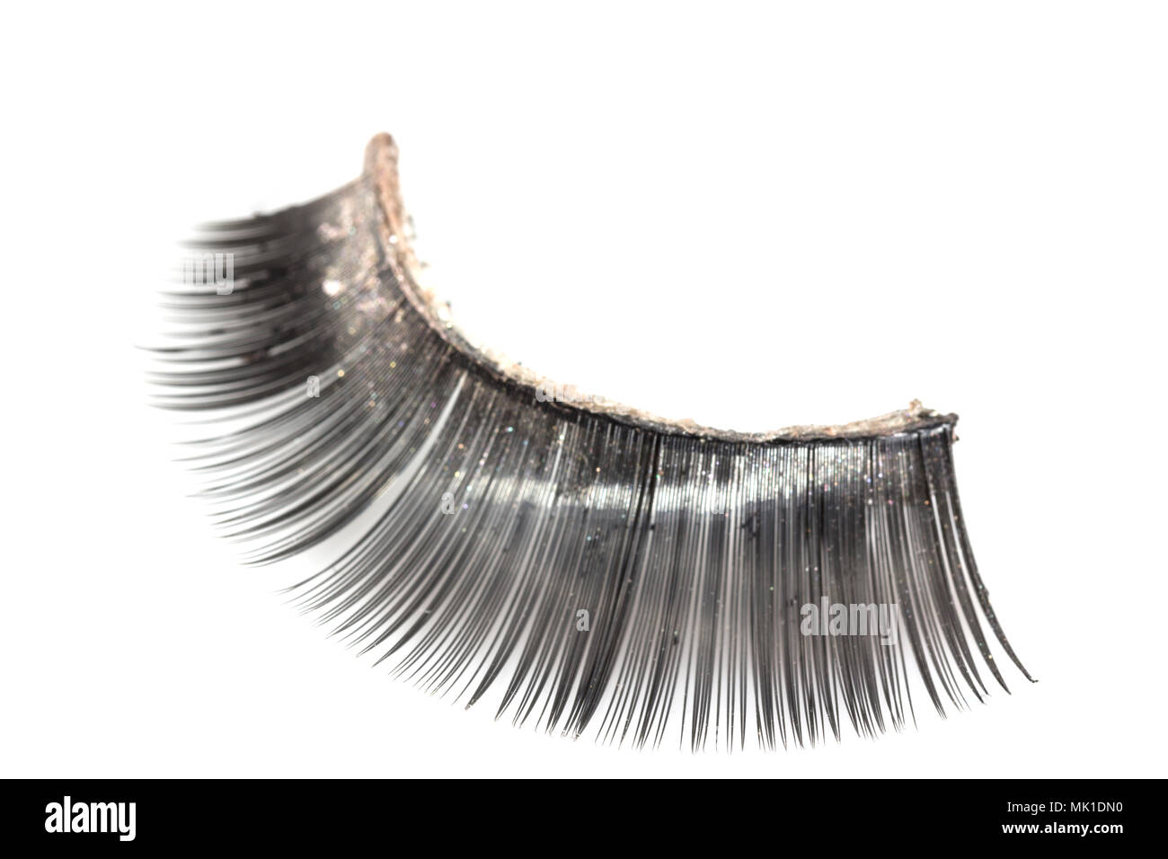 Black long eyelashes Cut Out Stock Images & Pictures - Alamy