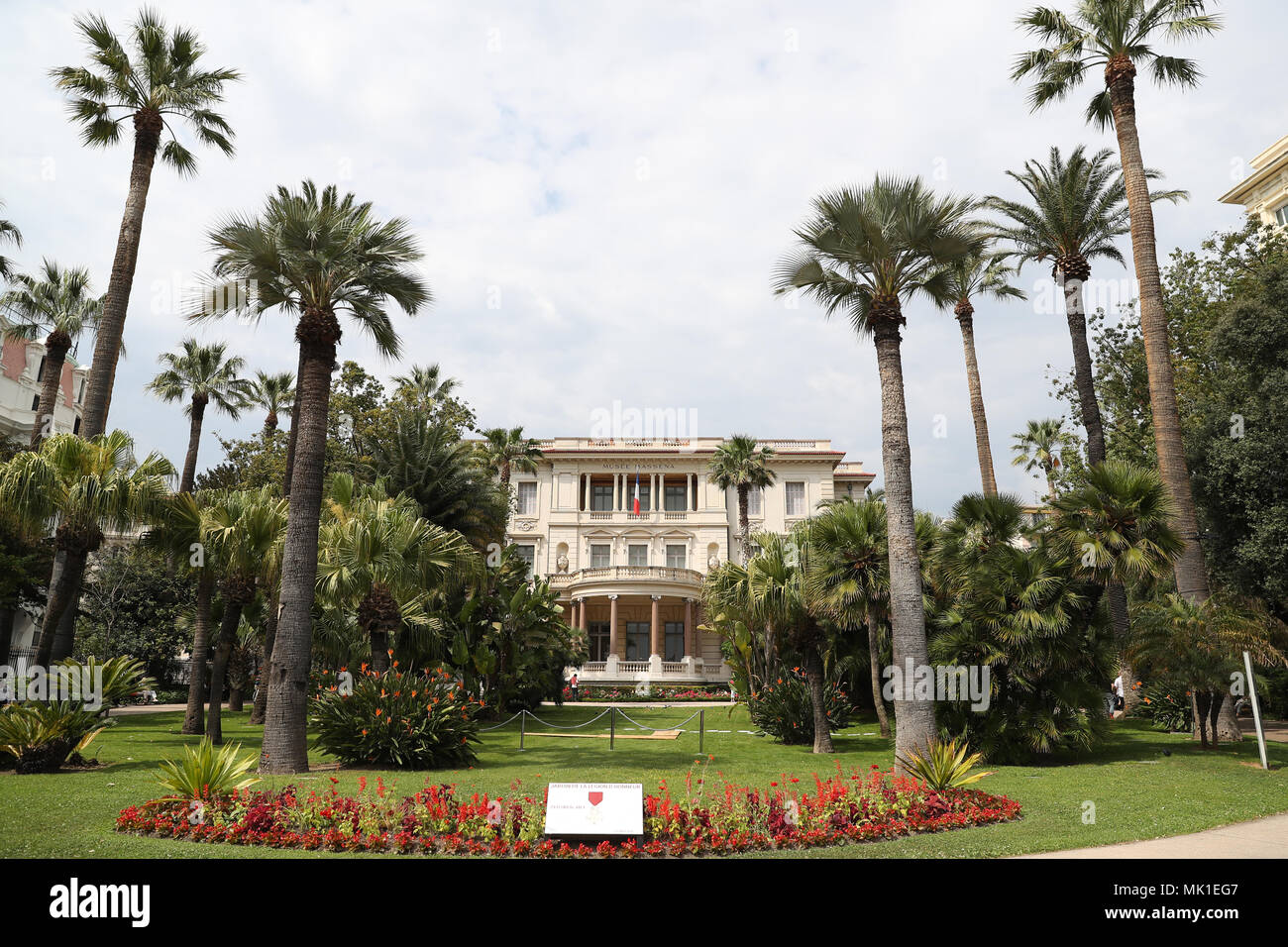 Stock photo of the Musee Massena in Nice, France Stock Photo - Alamy