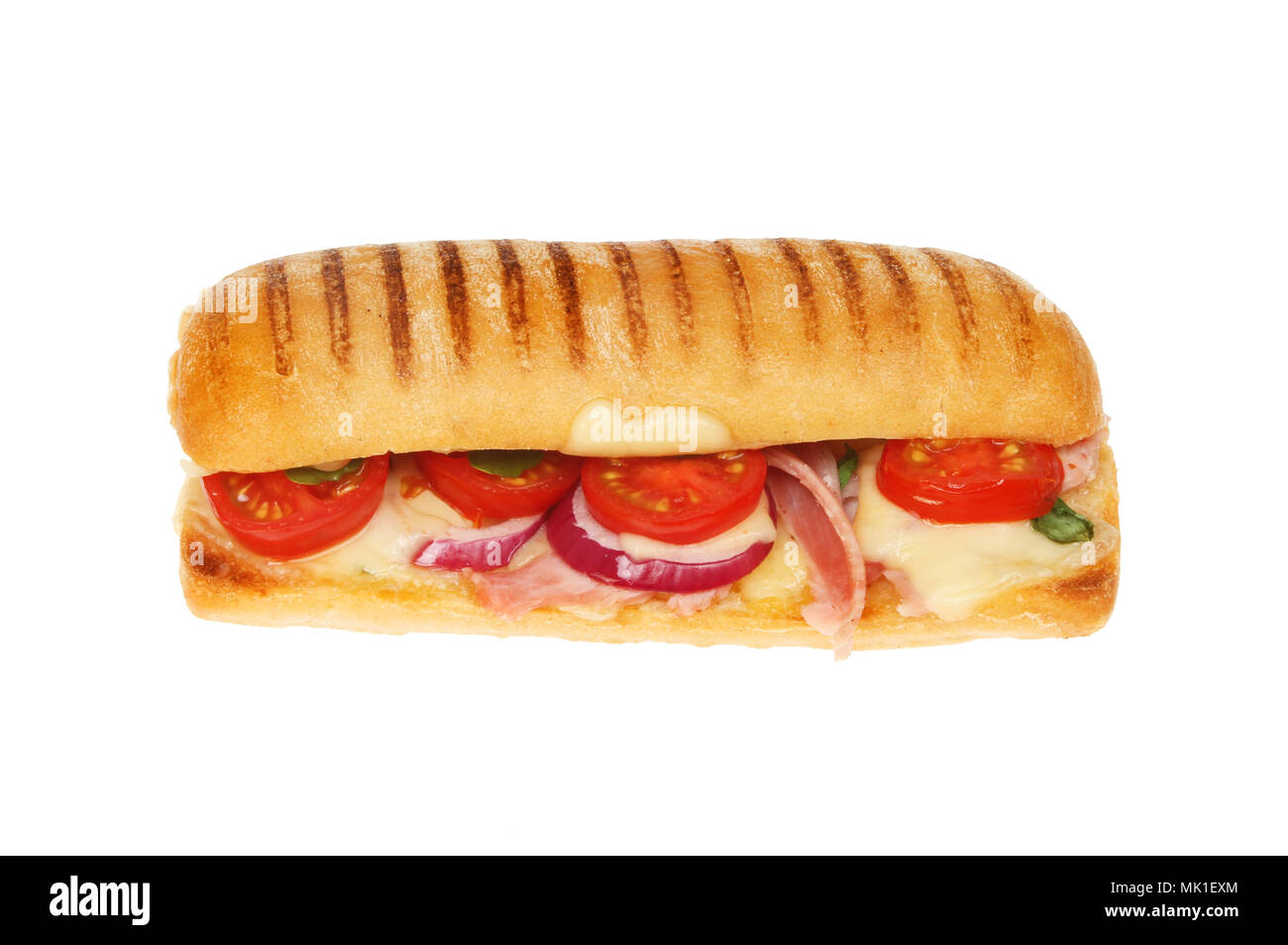 Italian panini sandwich ham cheese hi-res stock photography and images ...
