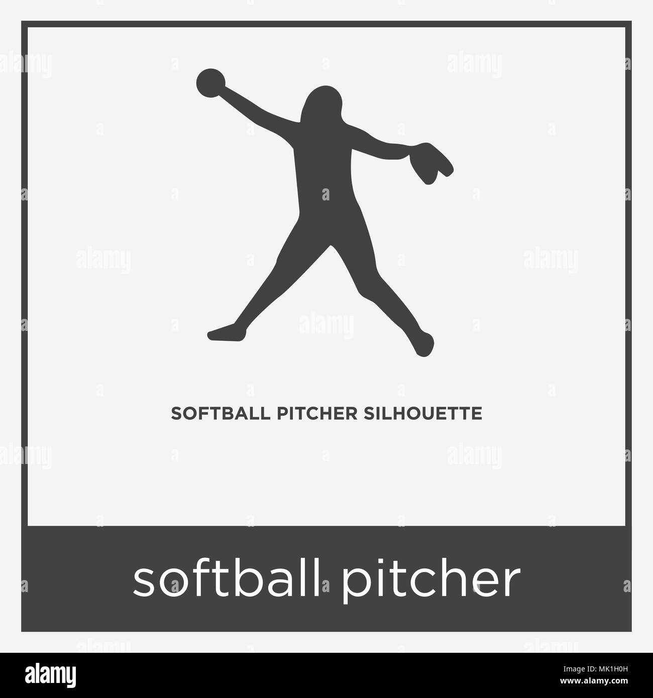 Softball Pitcher Backgrounds