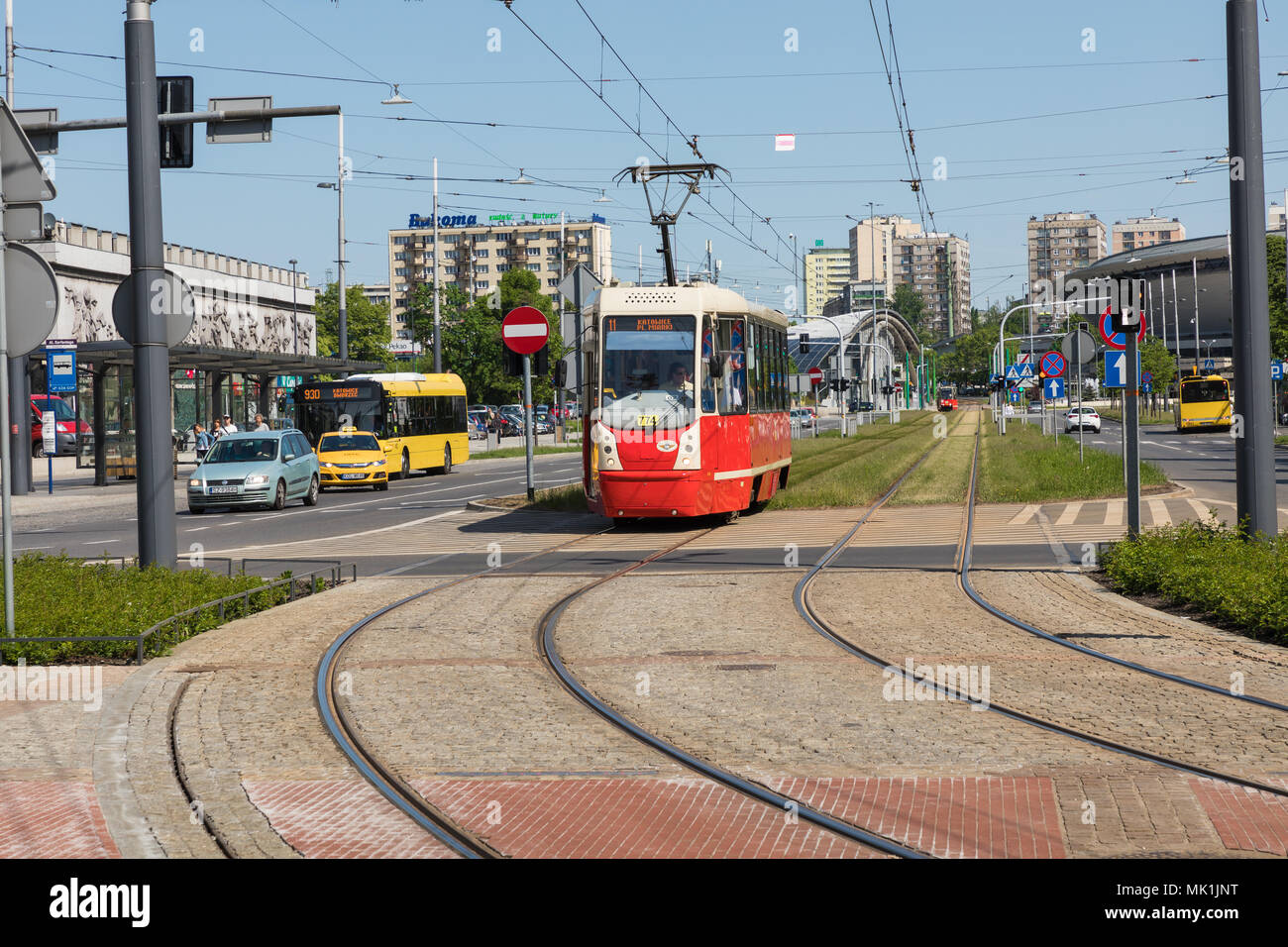 Pesa Tram High Resolution Stock Photography and Images - Alamy