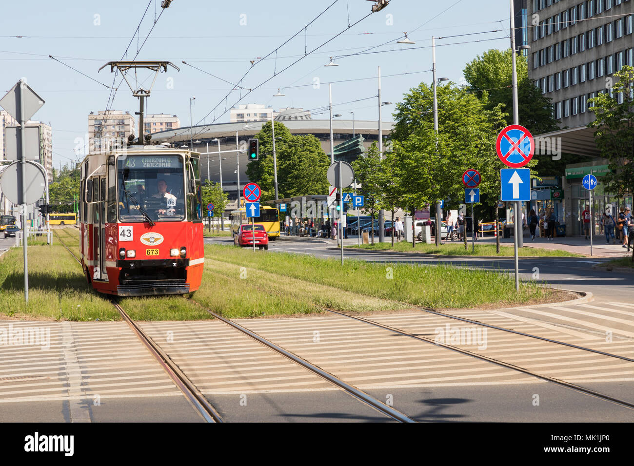 Pesa Tram High Resolution Stock Photography and Images - Alamy