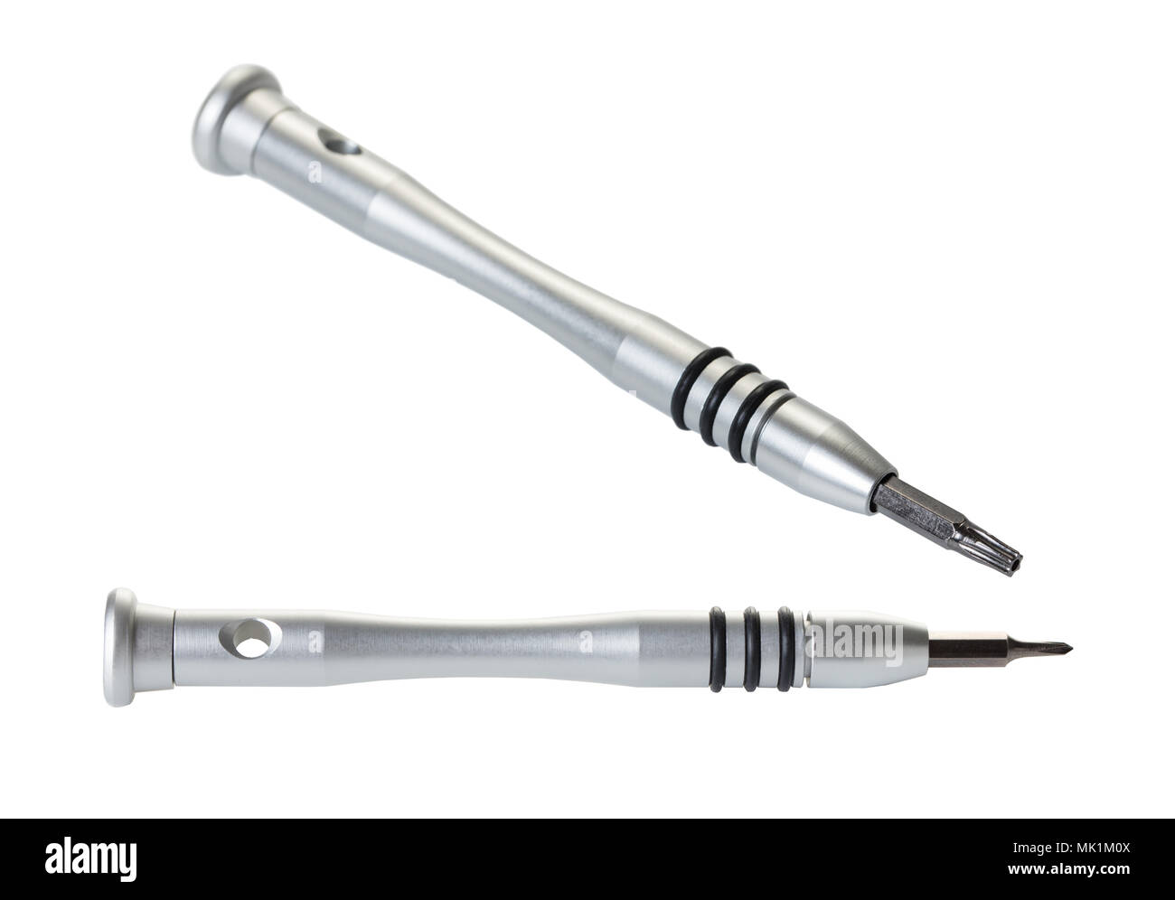 tool screwdriver close-up on white isolated background Stock Photo - Alamy
