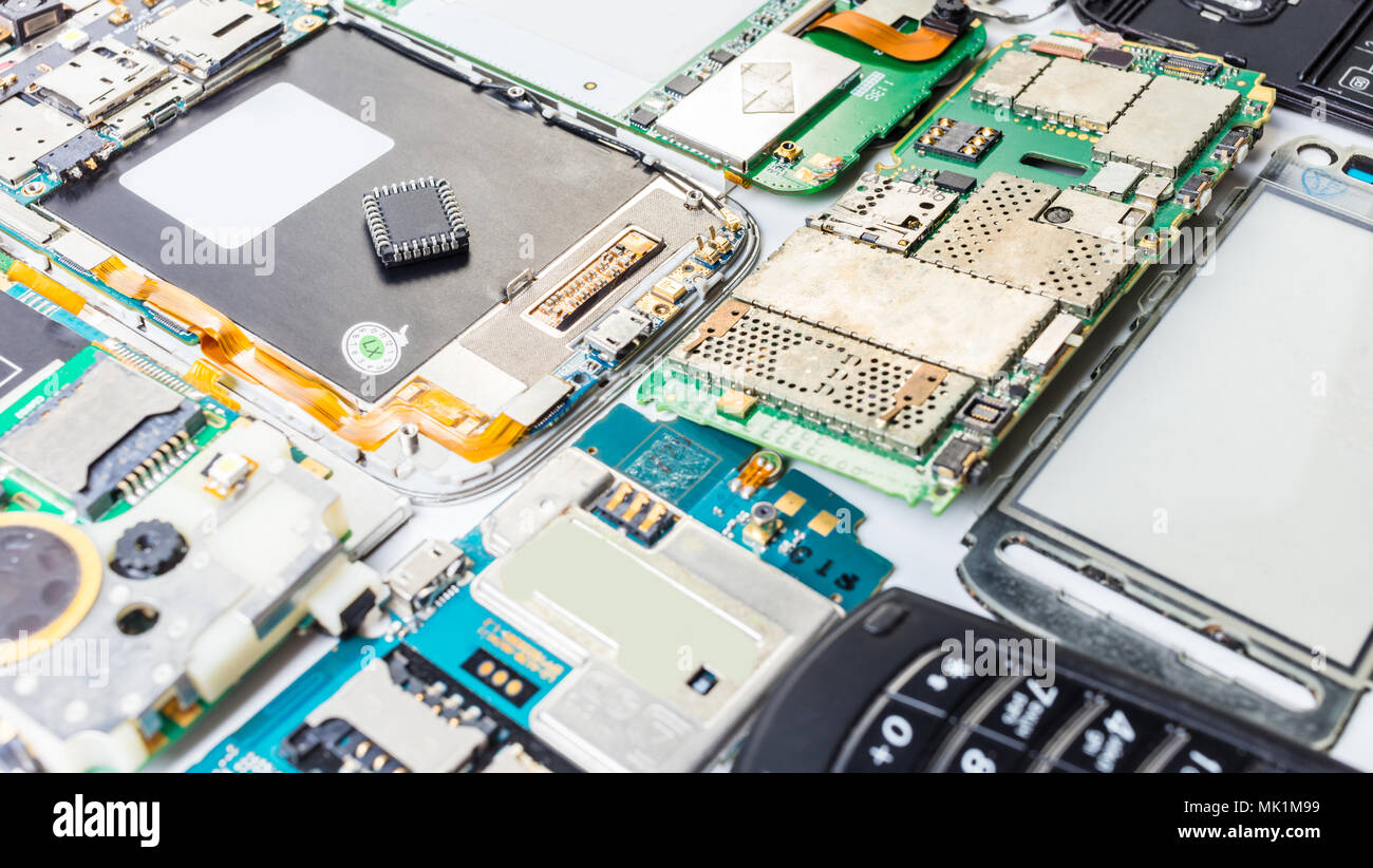 Disassembled electronic device hi-res stock photography and images - Alamy