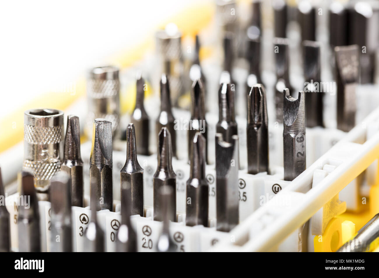 Set screwdrivers hi-res stock photography and images - Alamy